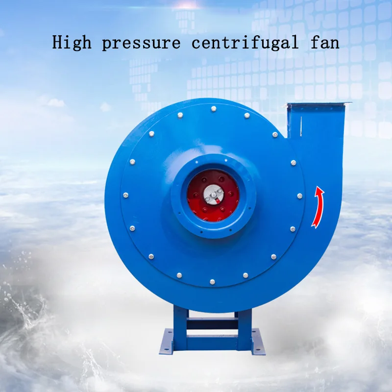 High-Pressure-Centrifugal-Fan-Blower-Pipeline-Material-Conveying-High ...