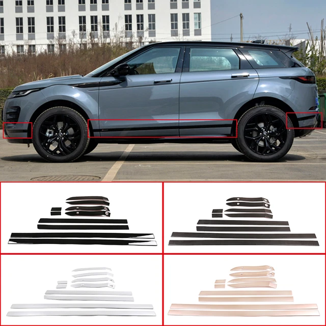 Chrome Range Rover Evoke