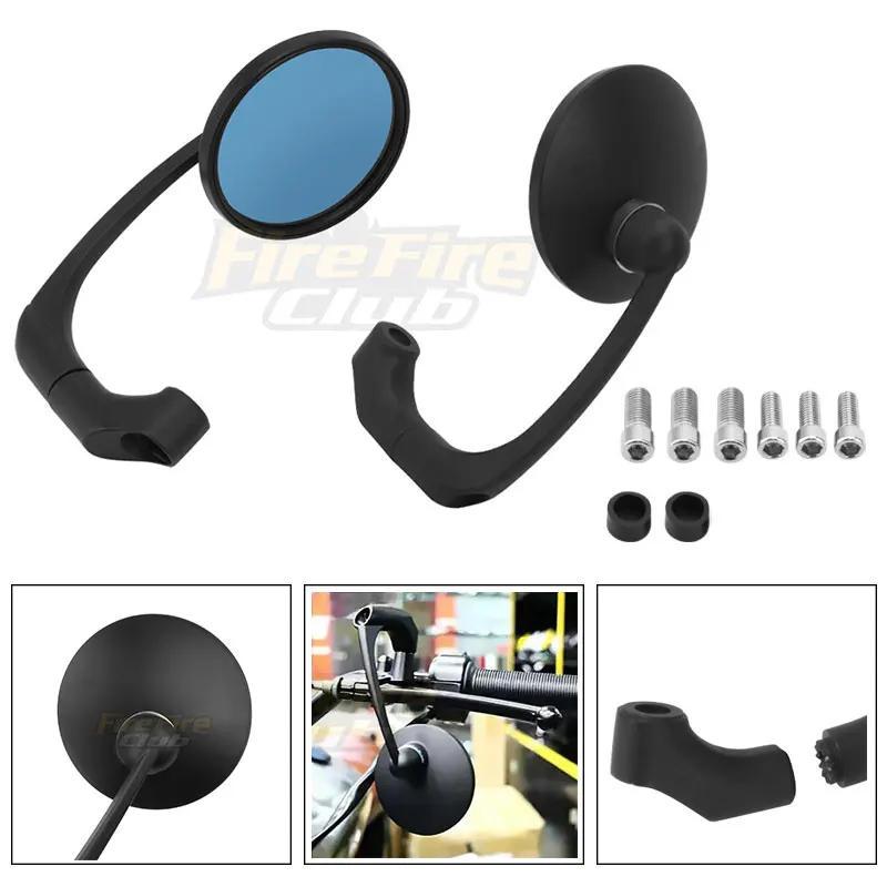 Espejo Lateral Universal Para Motocicleta Accesorios De Aluminio Para