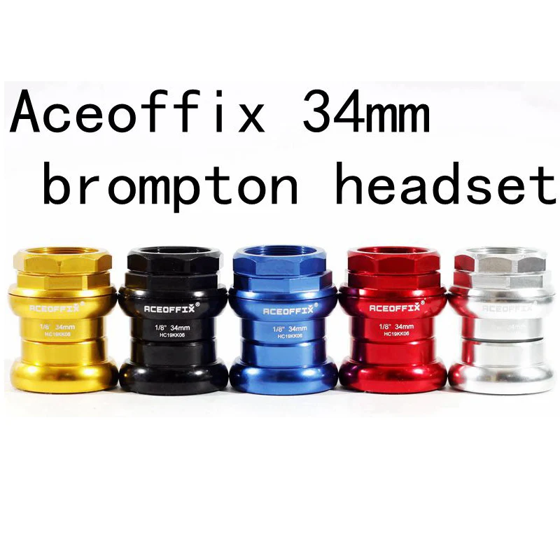 34mm Ultralight 74g Bicycle External Headset For Brompton Folding Bikes ...