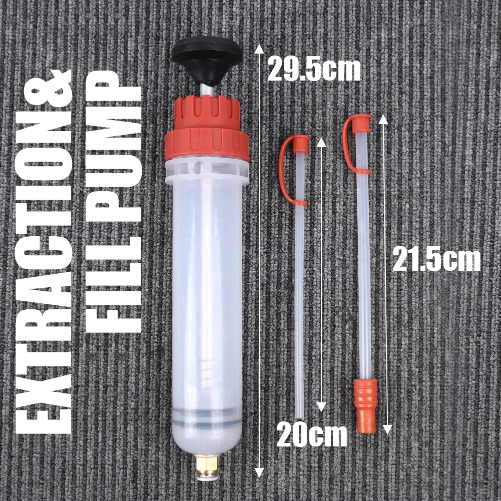 1* Fluid Extraction Filling Syringe Transfer Liquid Pump Oil Extractor ...
