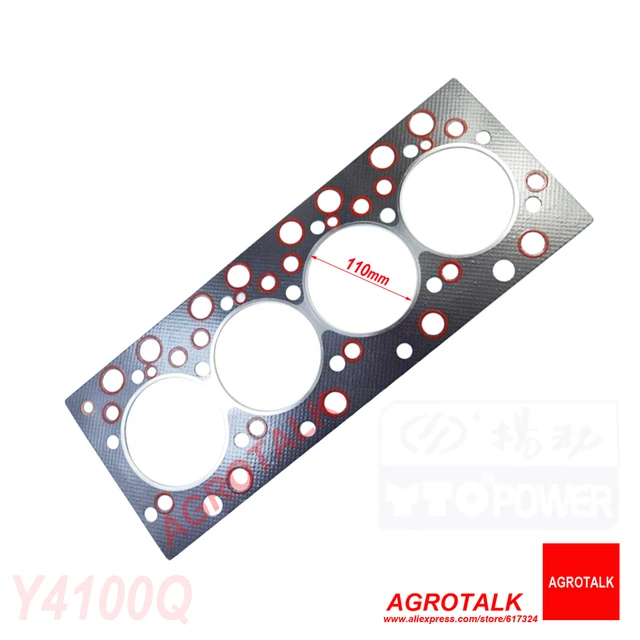 YD4100-01002 / .... Cylinder head gasket for Yangdong YSD490 / Y495GP ...