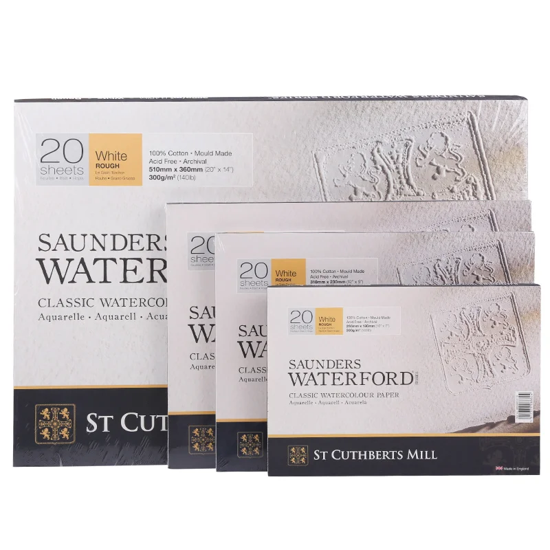 Imported-WATERFORD-watercolor-book-100-cotton-watercolor-paper-300g ...