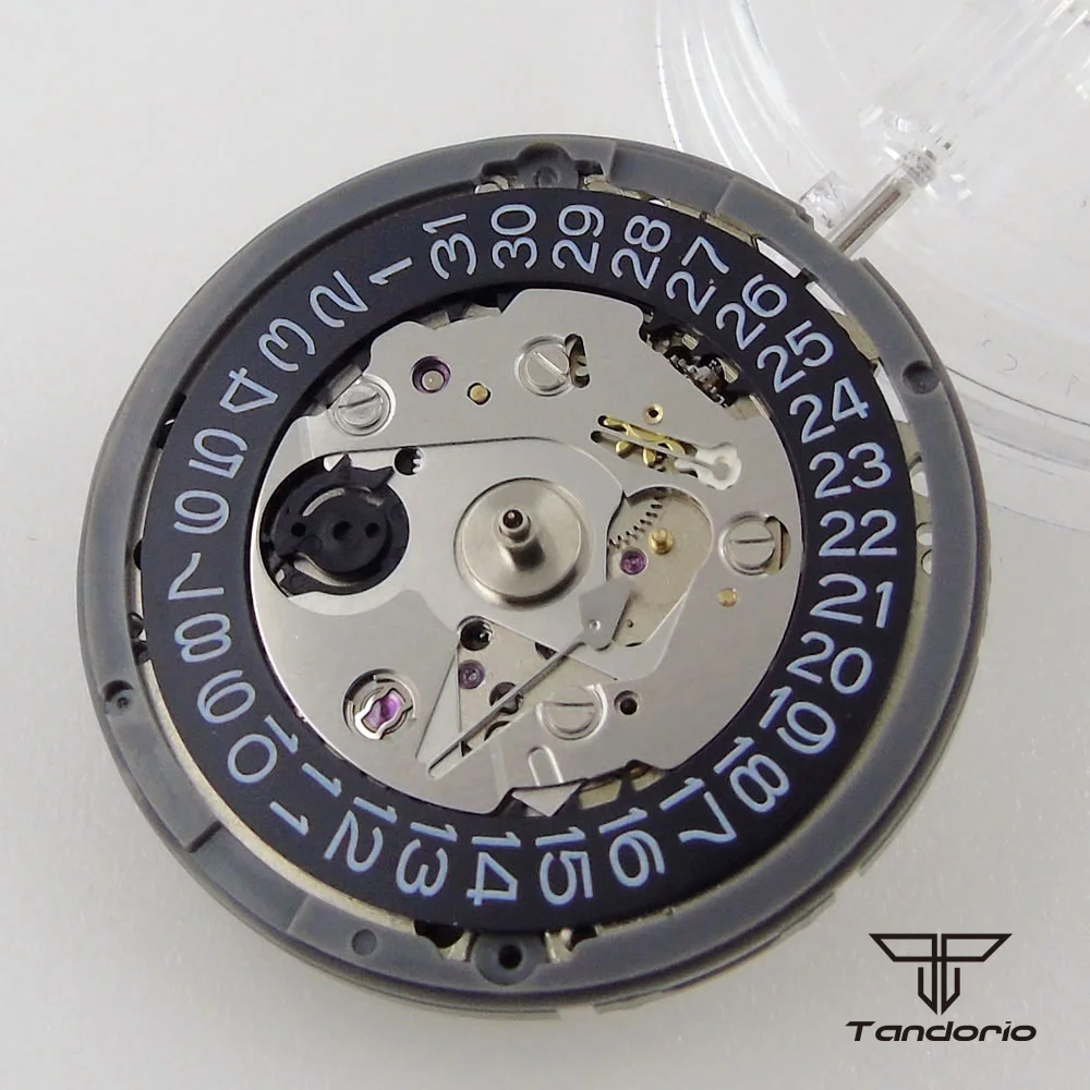 Mechanical-Automatic-NH35-NH35A-Watch-Movement-Black-Date-High-Accuracy ...