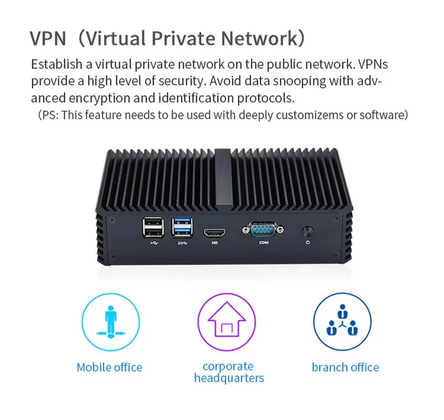 クーポン大特価 Qotom Linux Pc Q 330 G 4 Core I 3-4005 U (8 Gb Ddr 3 Ram 16 Ssd ...