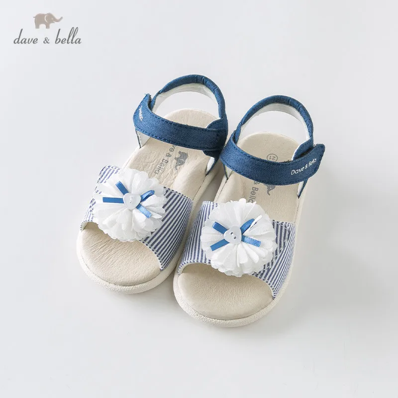 DB12634 Sandalias de moda para niñas, zapatos infantiles para recién nacidos, sandalias de ...