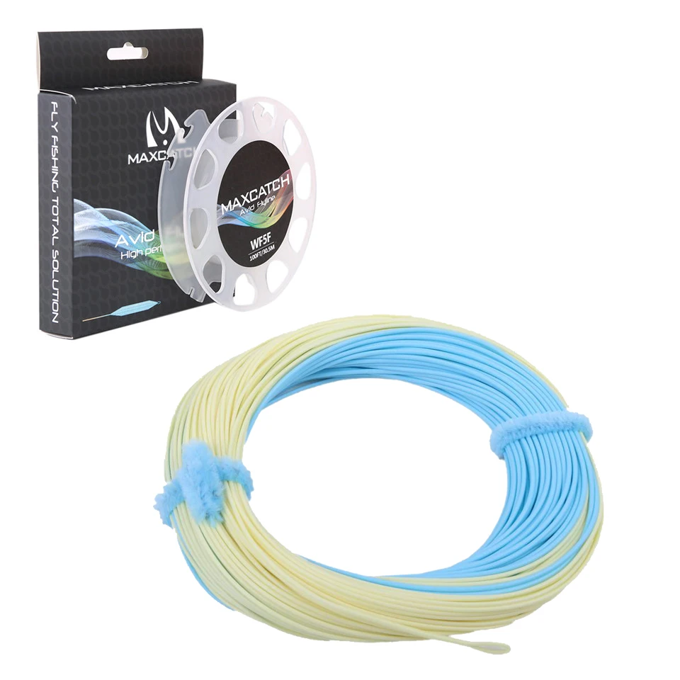 Maximumcatch 100FT 3/4/5/6/8WT Double Color Fly Fishing Line Weight ...