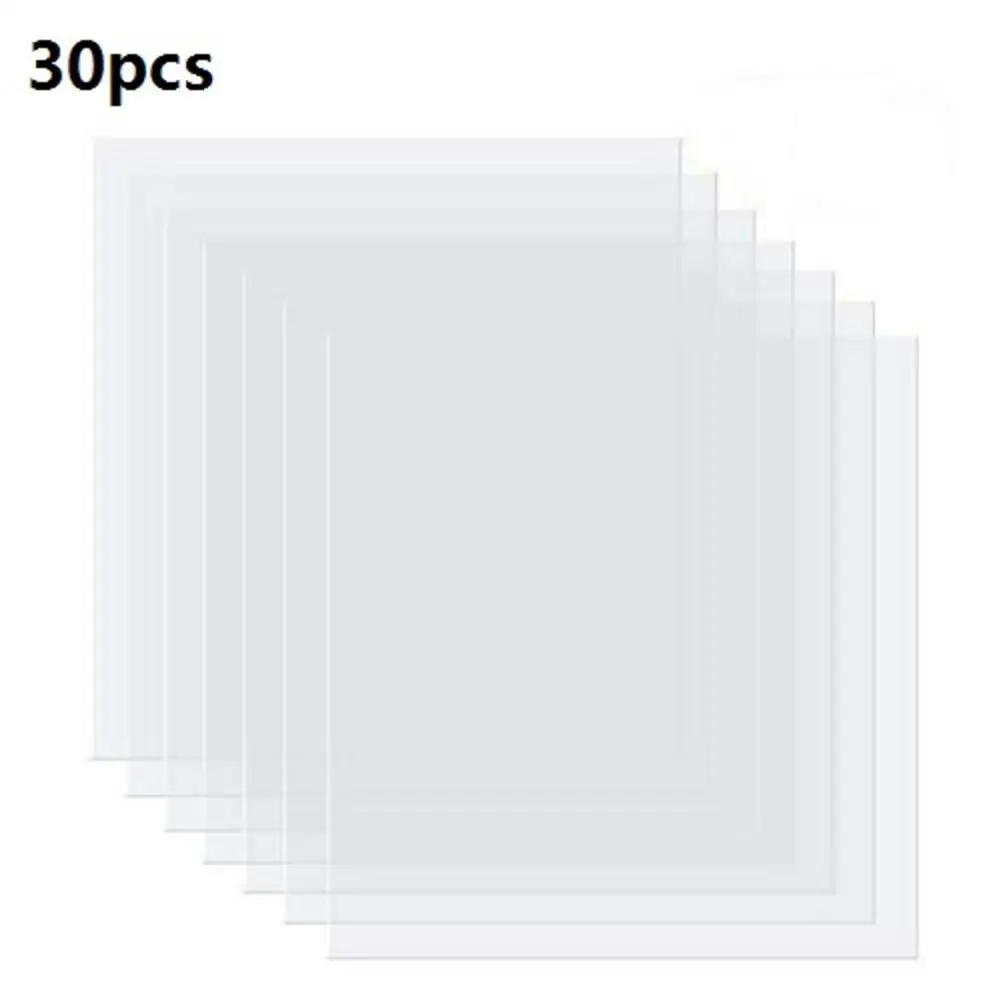 30-Buah-Template-Kosong-Bahan-Transparan-12-12IN-PET-0-1MM-DIY-Lembar ...