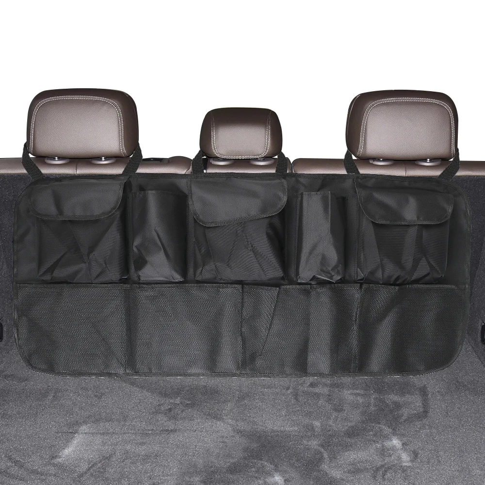 Car Backseat Storage Bag Adjustable Multi-use Oxford Automobile Seat ...