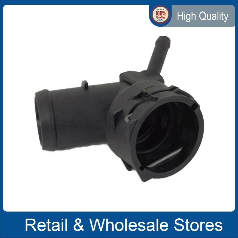 New-Radiator-Coupling-Coolant-Hose-Upper-Connector-For-VW-Golf-Passat ...
