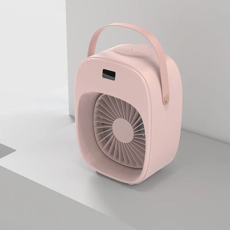 New-Ice-Color-Water-cooled-Fan-Mini-Household-Table-Humidification-Fan ...