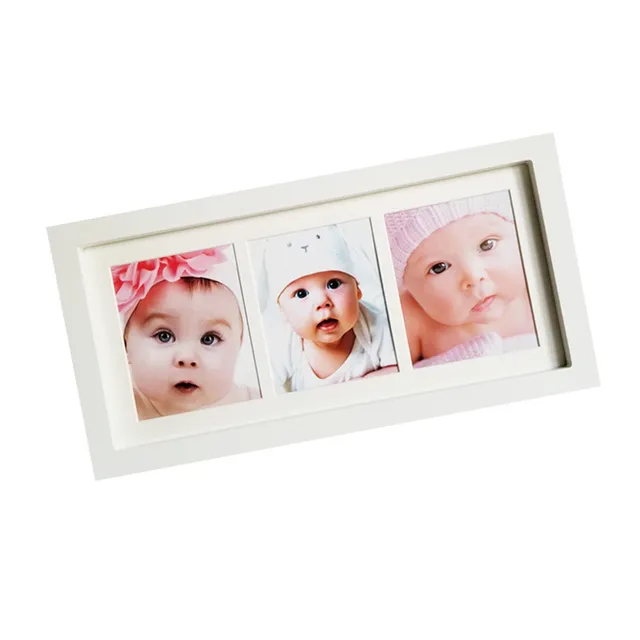 Baby’s Mark Classic Imprint Frame Wooden Photo Frame with Hand ...