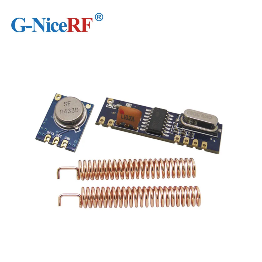 1SET 433MHz Superheterodyne ASK RF Module Kit (1pc STX882 Transmitter ...