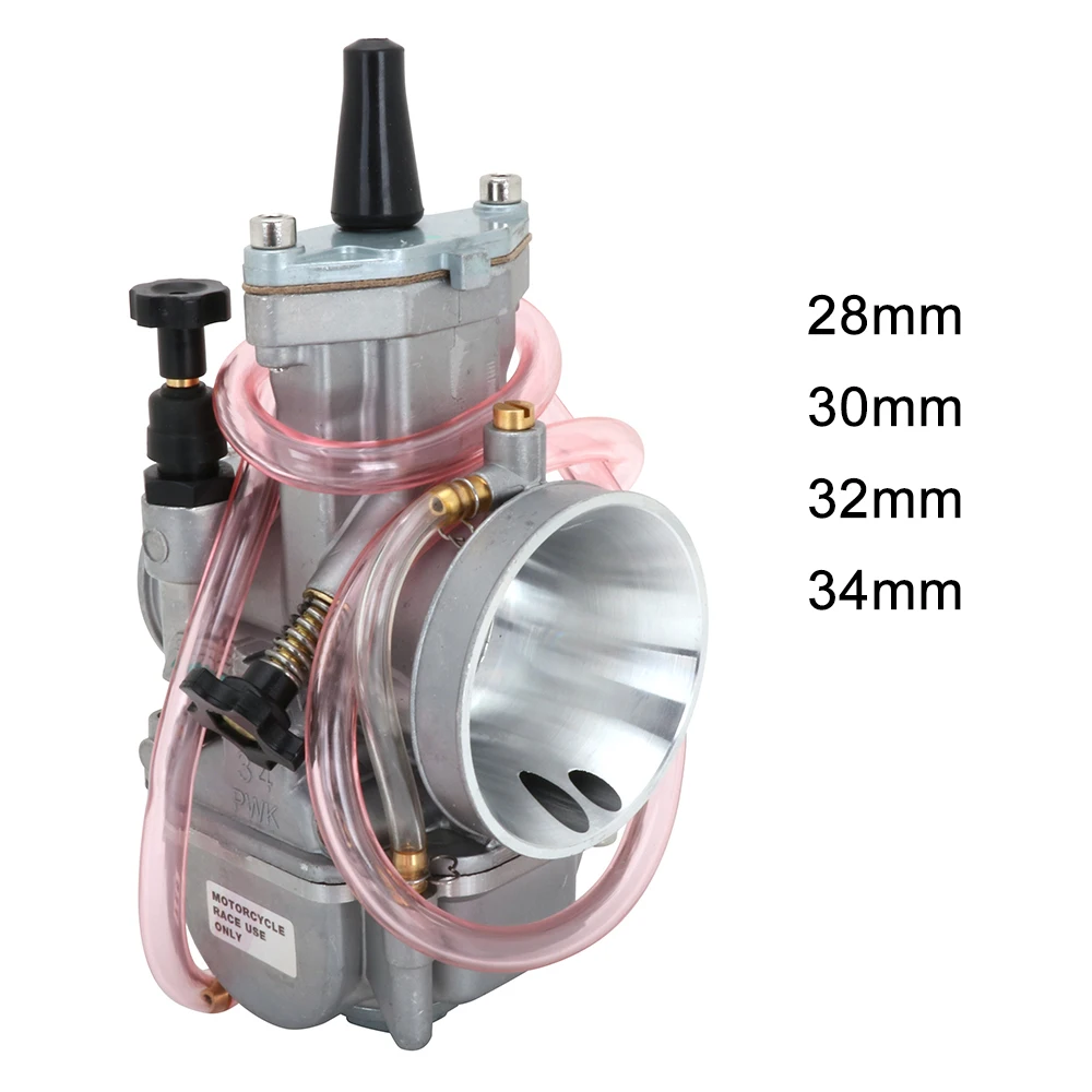 Motocicleta scooter carburador carb cabo para keihin mikuni pwk 28 30 32 34mm com jato de ...