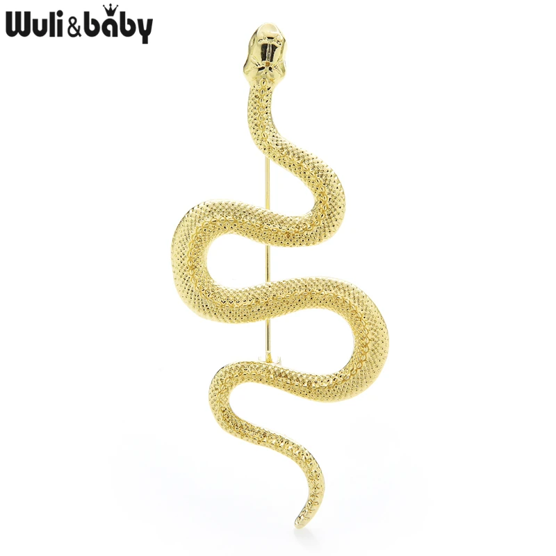 Wuli-baby-Snake-Brooch-Pins-2-Colors-2021-Women-Jewelry-Brooches-Animal ...