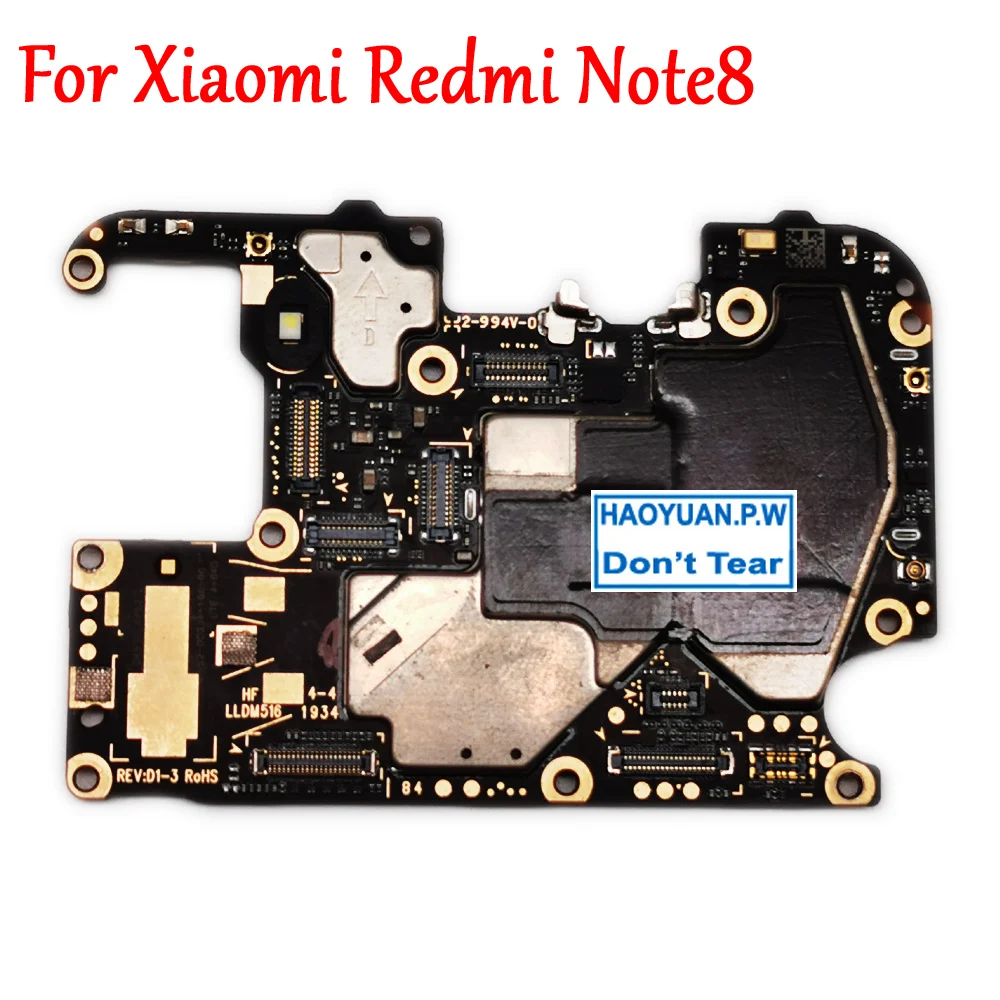 100% Tested Full Work Original Unlock Motherboard For Xiaomi Redmi ...