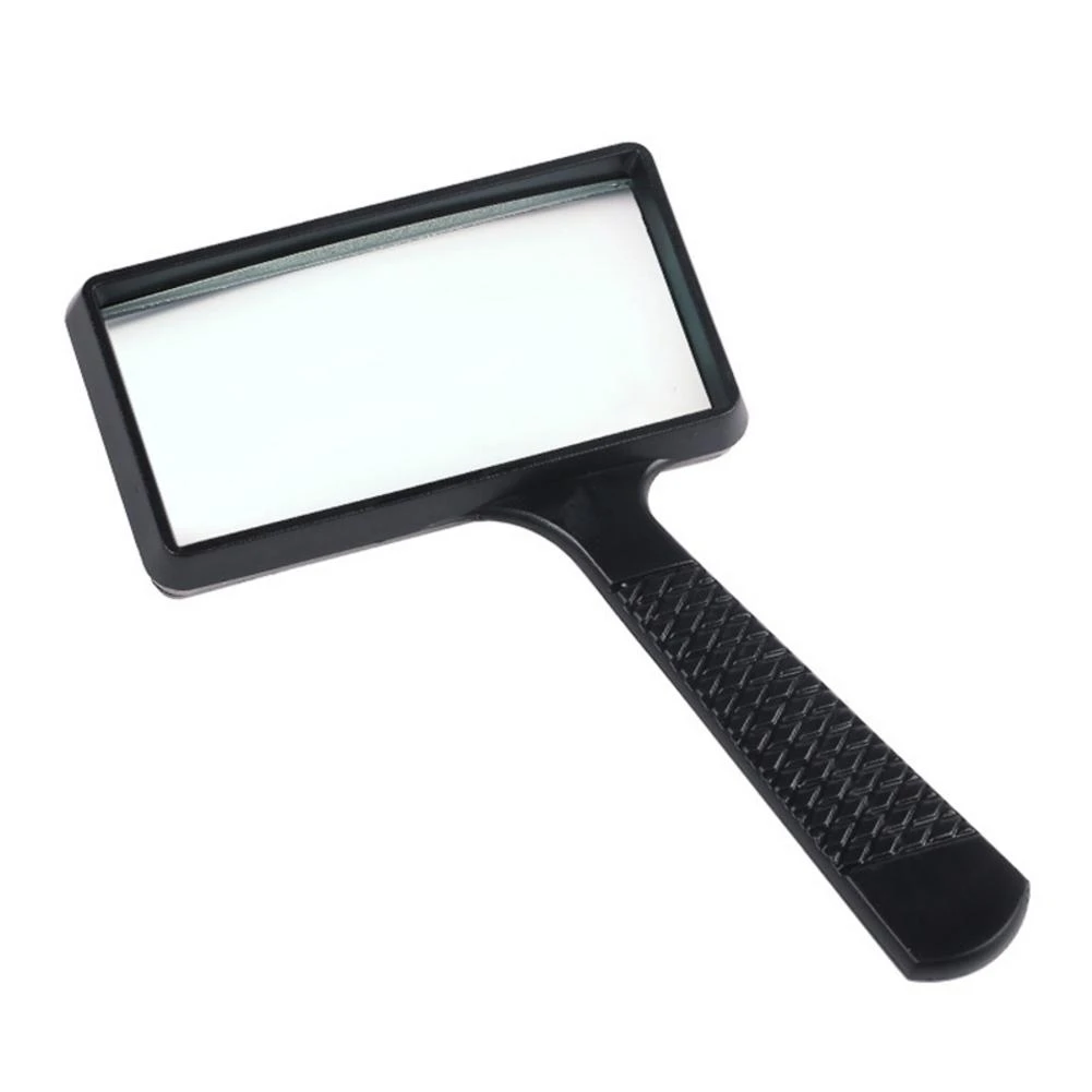 Magnifier Handheld Square Reading Magnifier Magnifying Glass Loupe ...