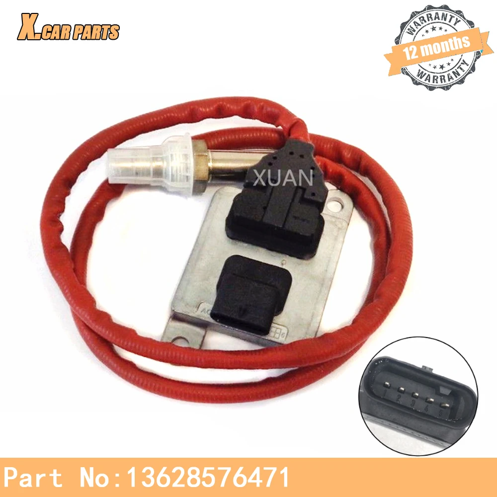 New Manufactured Nitrogen NOX Sensor 13628576471 For BMW Seria 3 5 7 X3 ...