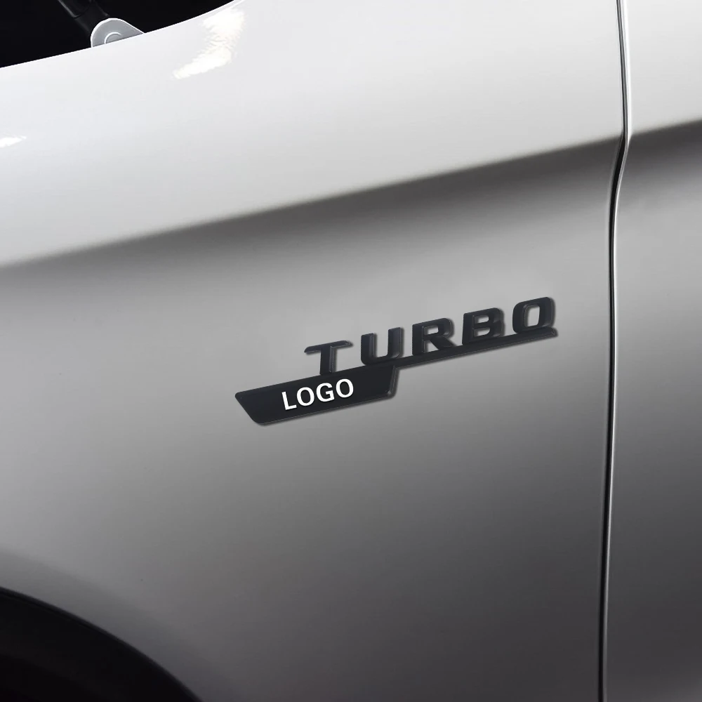 1 Pair Car Sticker For TURBO AMG Mercedes Benz Side Fender Sticker W212 ...