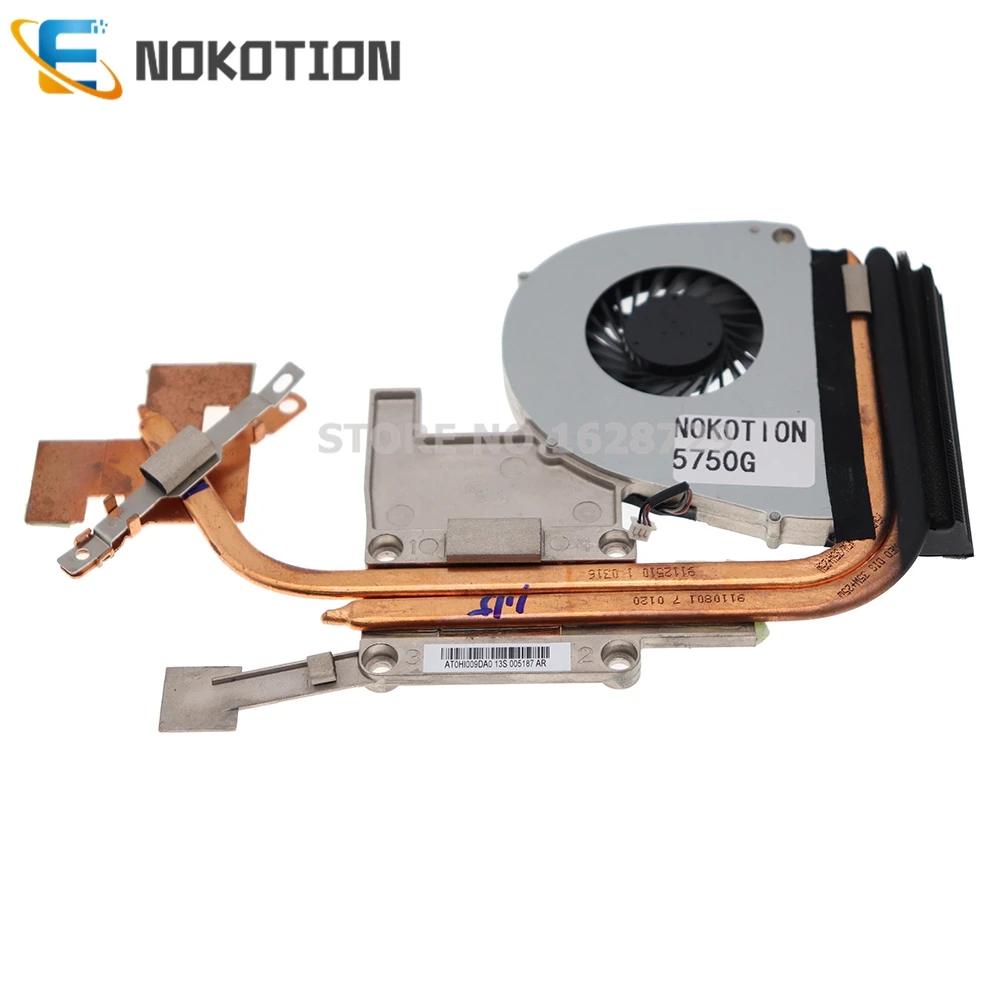 NOKOTION-AT0HI009DA0-P5WE0-LA-6901P-Radiator-For-Acer-aspire-5750G-5755 ...