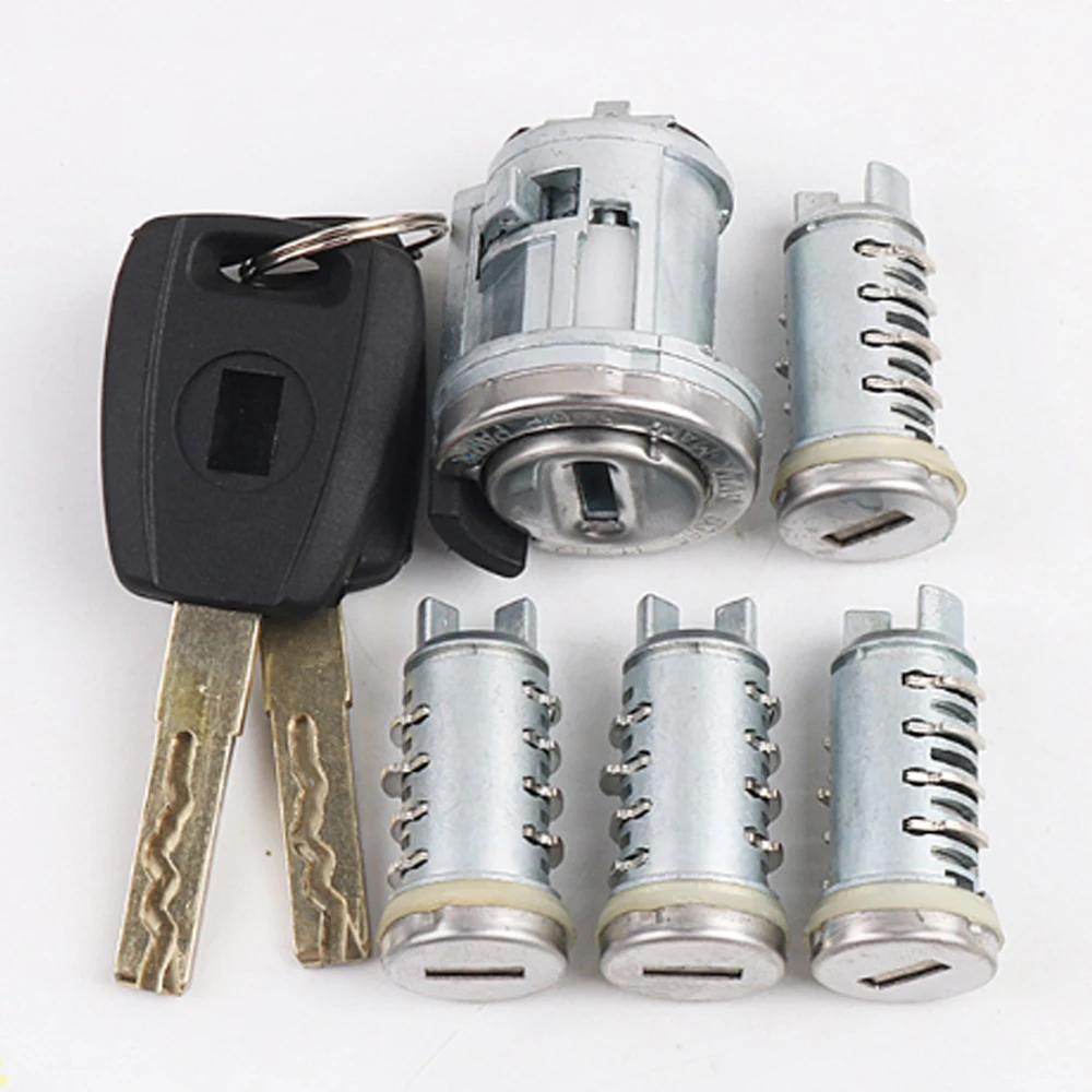 Car Ignition Lock Set For Fiat Ducato SIP22 Blade Car Key Door Original ...