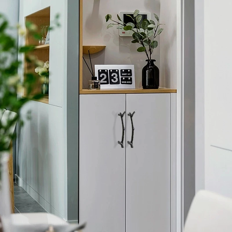 MFYS 10PCS Tree Branch Shape Furniture Handles Black Knobs for Cabinets ...