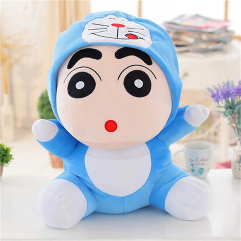 Shin Chan Cartoon Style Stuffed Soft Plush Doll - KawaiiMerch.com