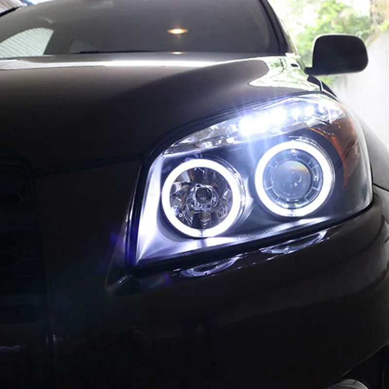Farol-LED-modificado-para-carro-para-Toyota-Angel-Eyes-farol-de-lente ...