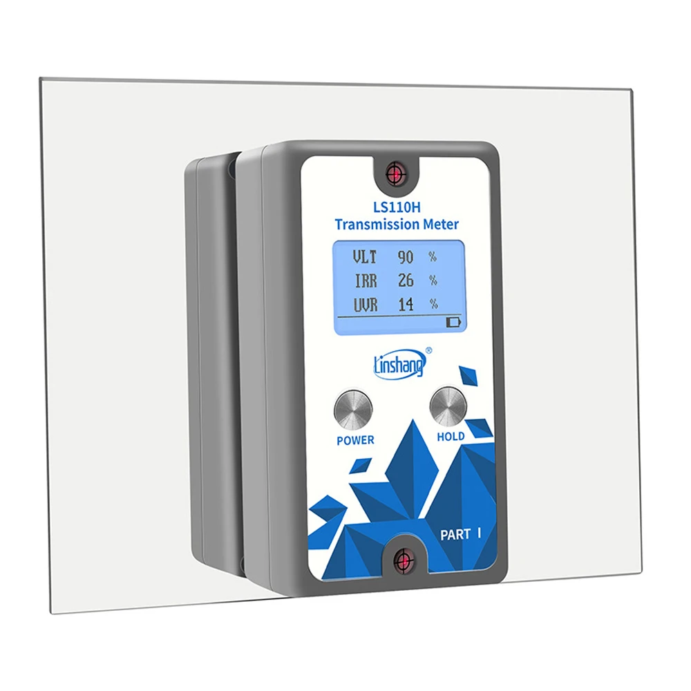 자동차 금속 필름에 대 한 IR 거부 1400nm와 LS110H 분할 전송 미터 설치 유리 전면 windshiled|UV 복사계 ...