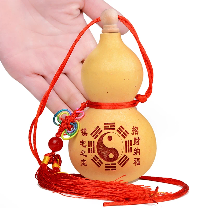 Traditional-Chinese-Gourd-Home-Decor-Natual-Hu-Lu-Wu-lou-Gourd-Living ...