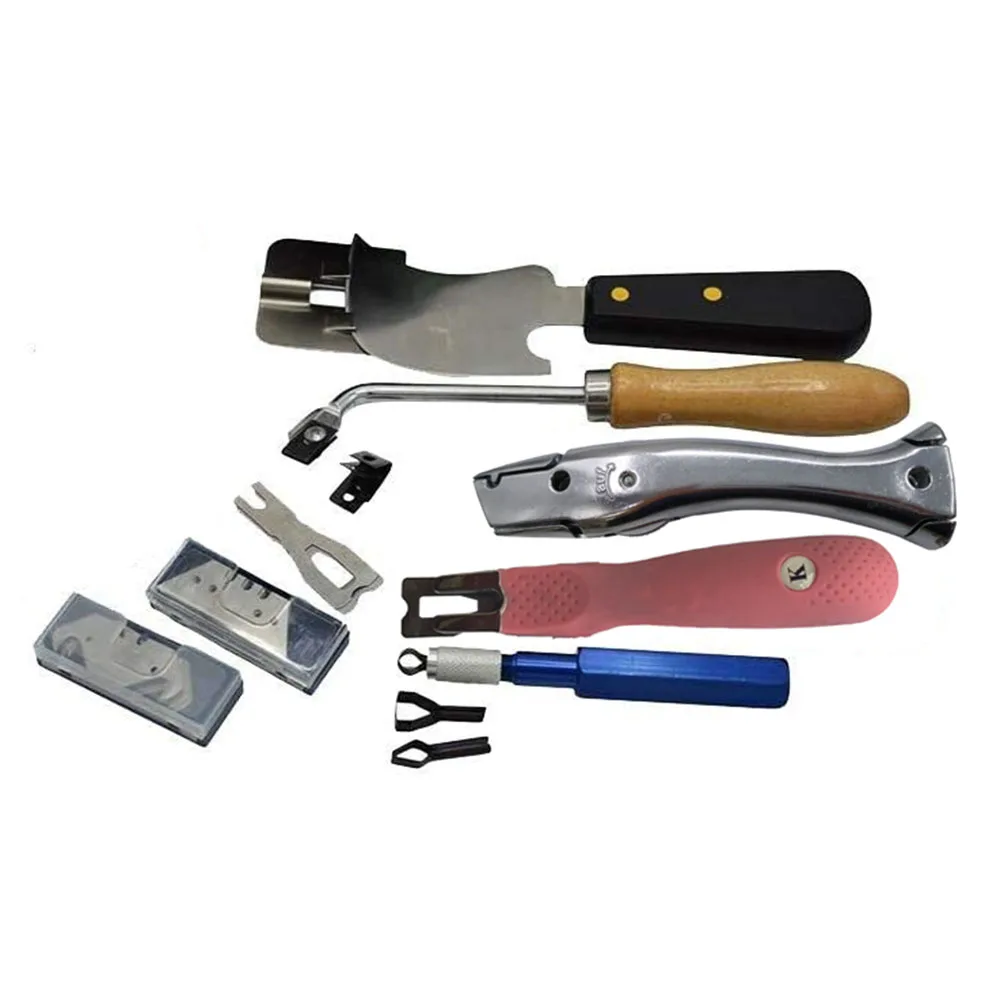 Vinyl Flooring Heat Welding Tools Kit Quarter Moon Trimming Skiving ...