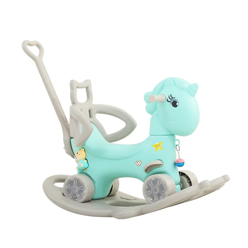 Baby Unicorn Rocking Horse 2 In 1 Baby Rocking Chairs Infant Horse ...
