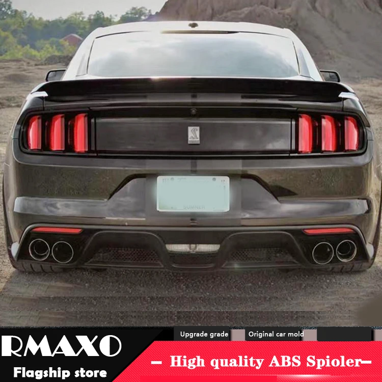 For Ford Mustang Spoiler 2015-2018 Mustang Gt Rs Spoiler High Quality ...