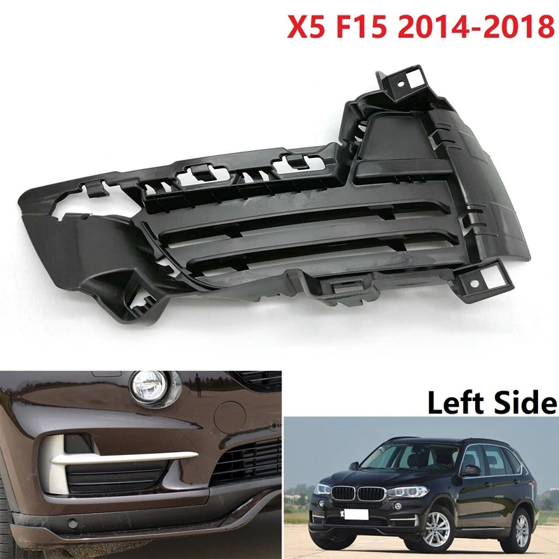 Left Side Front Bumper Grille Mesh Grill Cover Vent Black for BMW X5 ...
