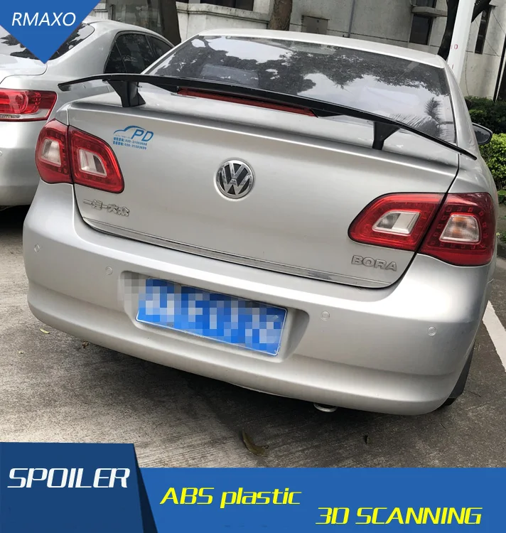 For Volkswagen Bora Spoiler 2011 2014 Bora Spoiler ABS Material Car ...