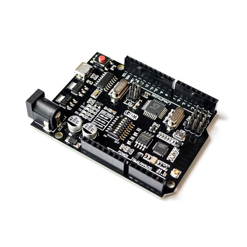 UNO R3 + WiFi ATmega328P + ESP8266 (Memoria de 32Mb) USB TTL CH340G ...
