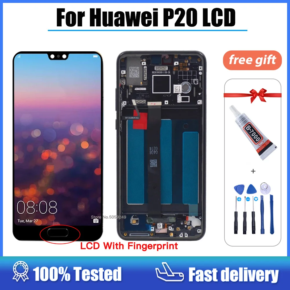 5-8-For-HUAWEI-P20-LCD-Display-EML-L29-EML-L22-EML-L09-Touch-Screen ...