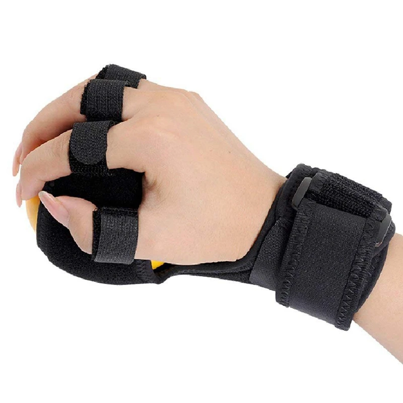 Anti-Spasticity Ball Splint Hand Functional Impairment Finger Orthosis ...