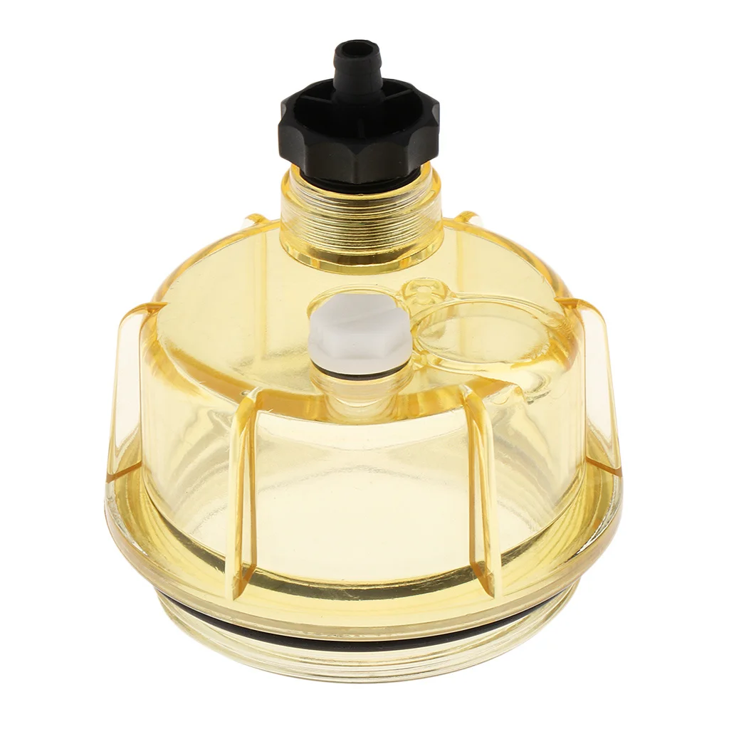 72 X55mm ABS Plastic Boat Fuel Tank Filter Water Separator Bowl ...