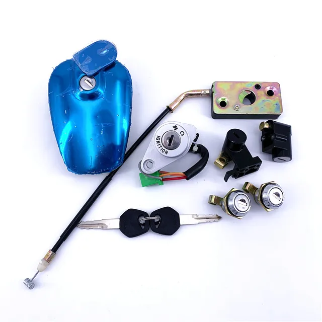 Motorcycle Accessories GZ150-A Lock Set GZ125HS Fuel Tank Cover ...