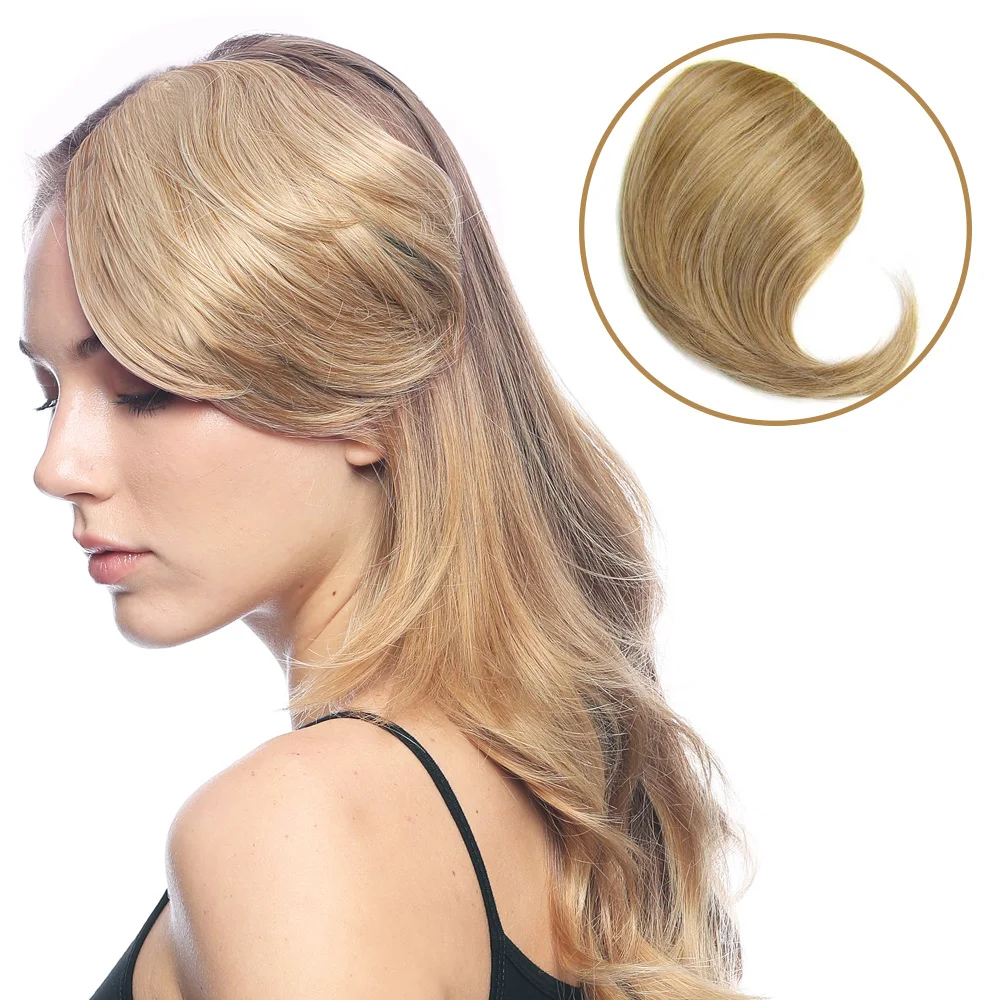 Clip on synthetic side hair bangs (Brand - Zolin) - Hair.lk