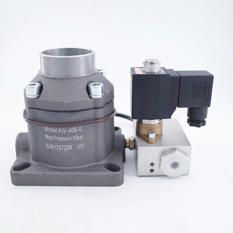 AIV-40B-E Screw air compressor intake valve 15-20H AC220V 15bar ...