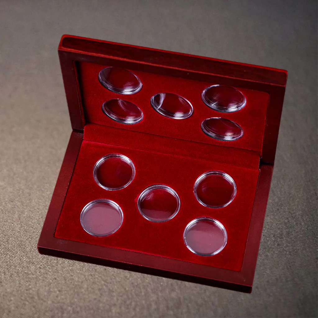 Oak Boxes For Coins