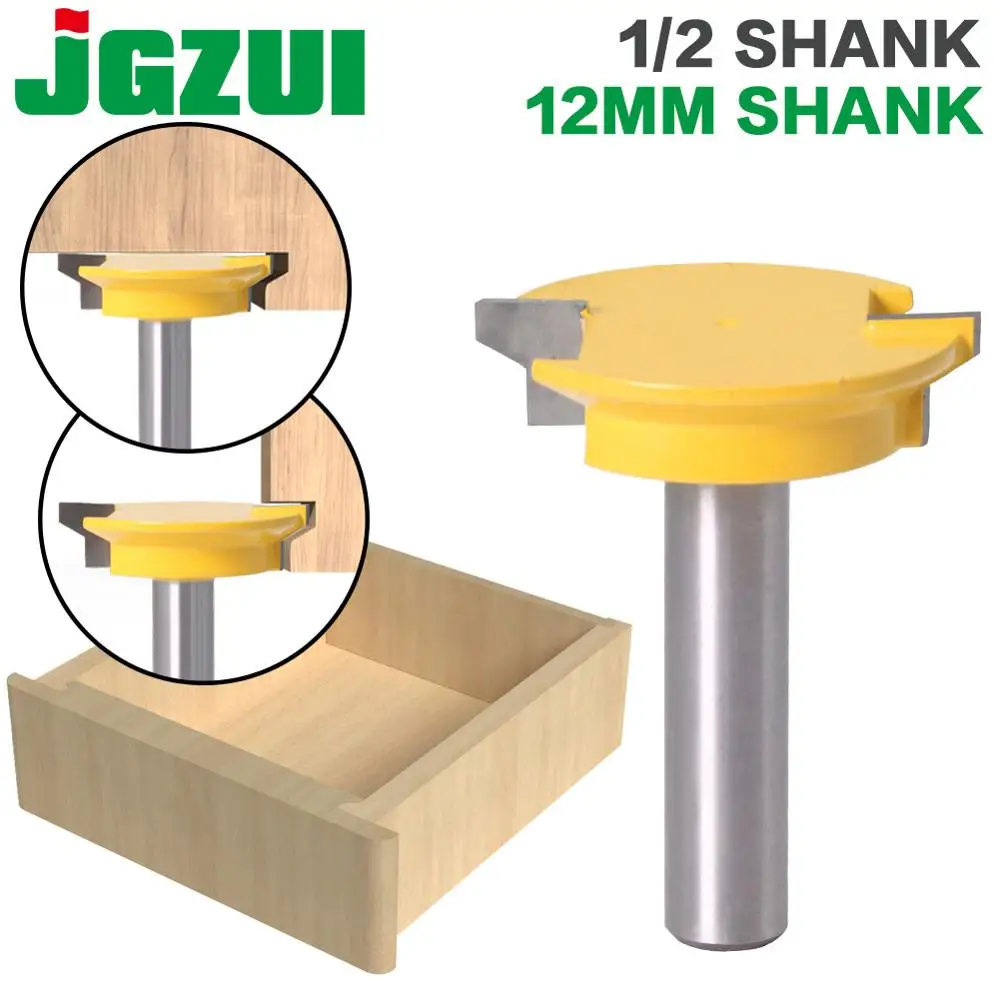 Jgzui Drawer Front Joint Router Bit - Reversible - 1/2" Shank 12mm ...