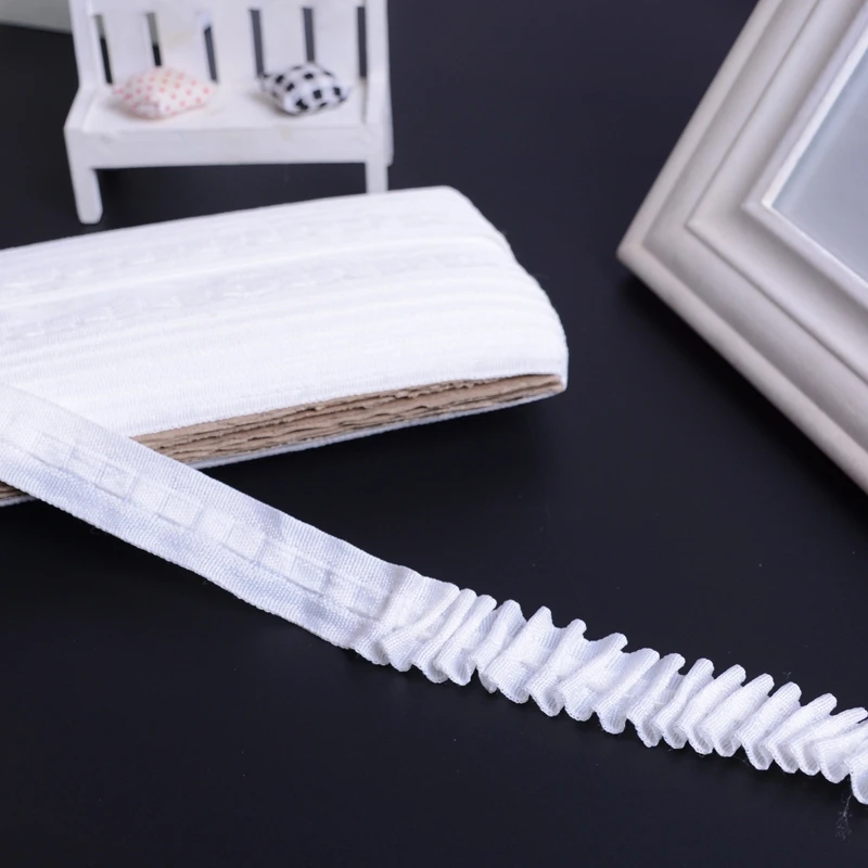 10M Curtain Cloth Pull Pleated Tape 2.5cm Width For hook lifting hook ...