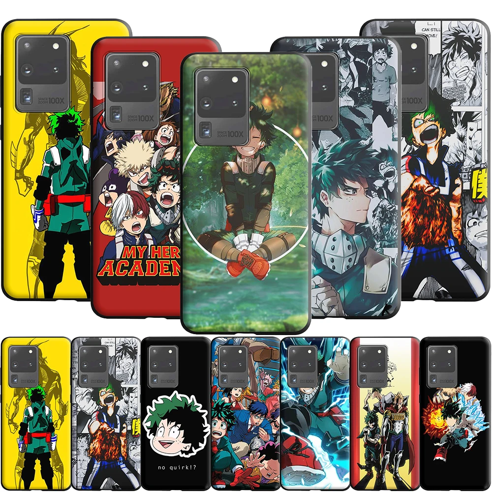My Hero Boku Academia MHA Case for Samsung Galaxy A5 A6 A9 M31 M31S S21 ...