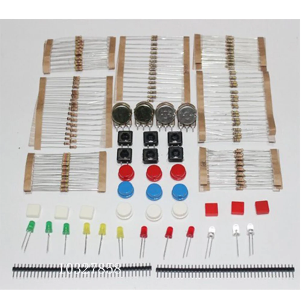 Portable-Resistor-Kit-For-Arduino-Starter-Kit-UNO-R3-LED-Potentiometer ...