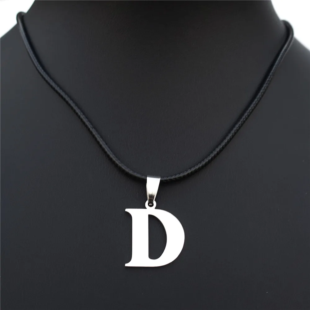 Alphabet-D-Necklace-Stainless-Steel-Letter-Pendant-Necklaces-With-44 ...