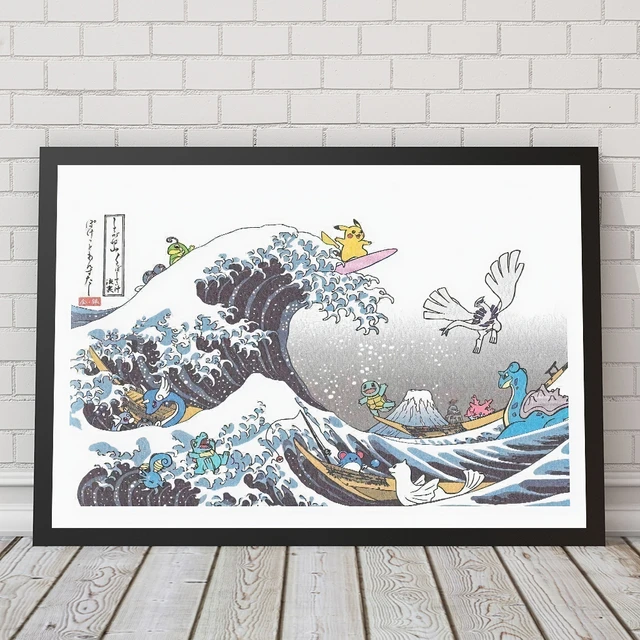 The Great Wave Off Kanagawa Pokemon
