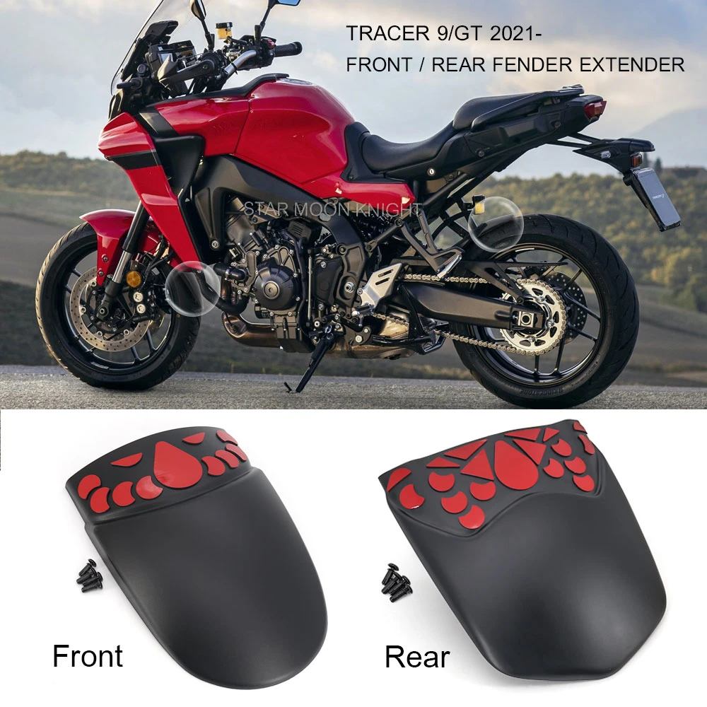 Motorcycle Accessories Black Rear Fender Hugger Extension For Yamaha ...